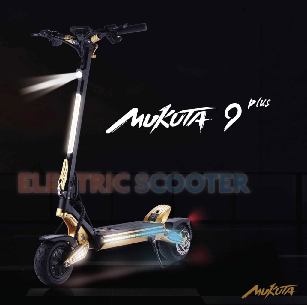 קורקינט חשמלי [48/15.6] מקוטה MUKUTA 9 Plus DUAL (שתי מנועים) במבצע ...